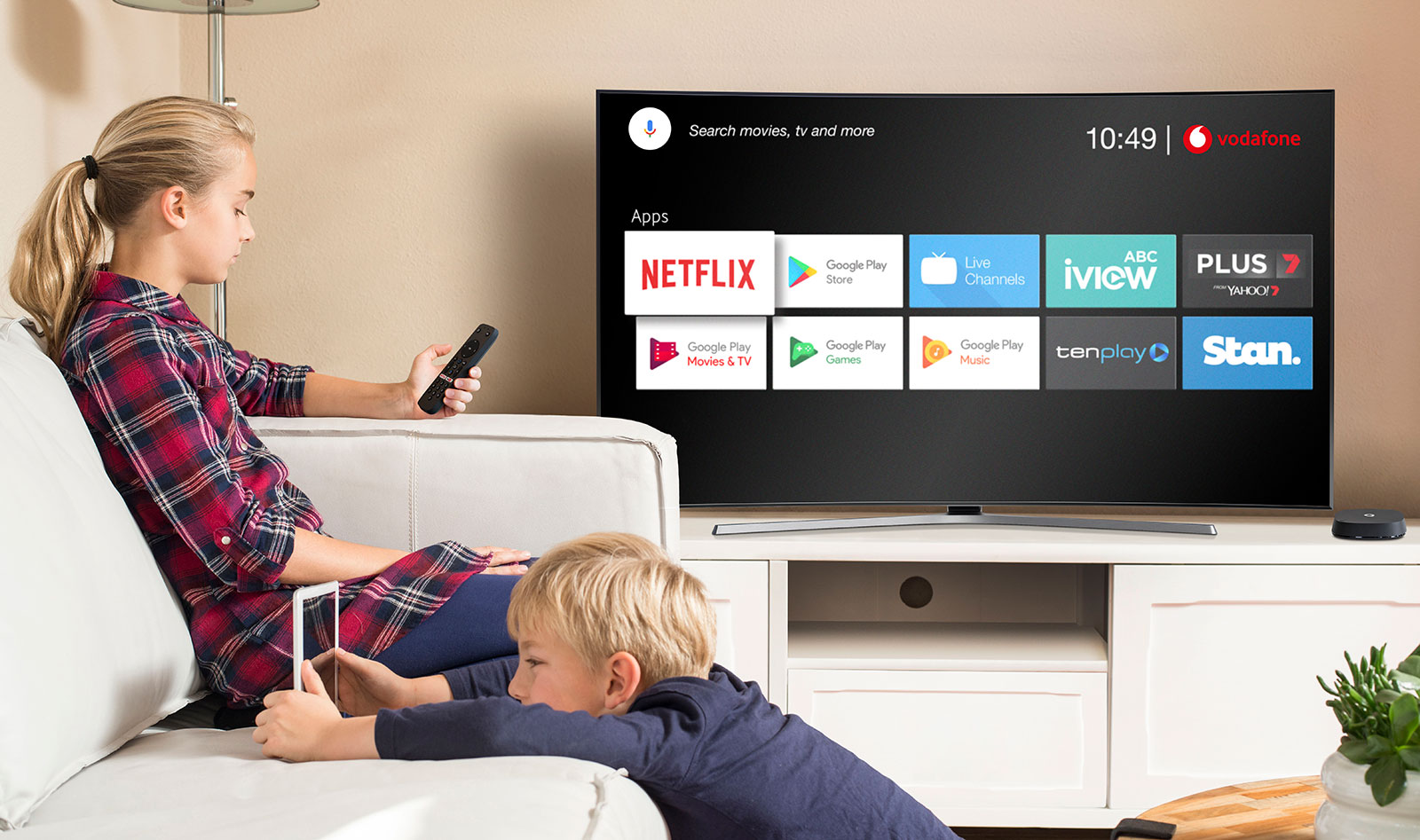 Vodafone connects TVs with Android, 4K, free-to-air – Pickr