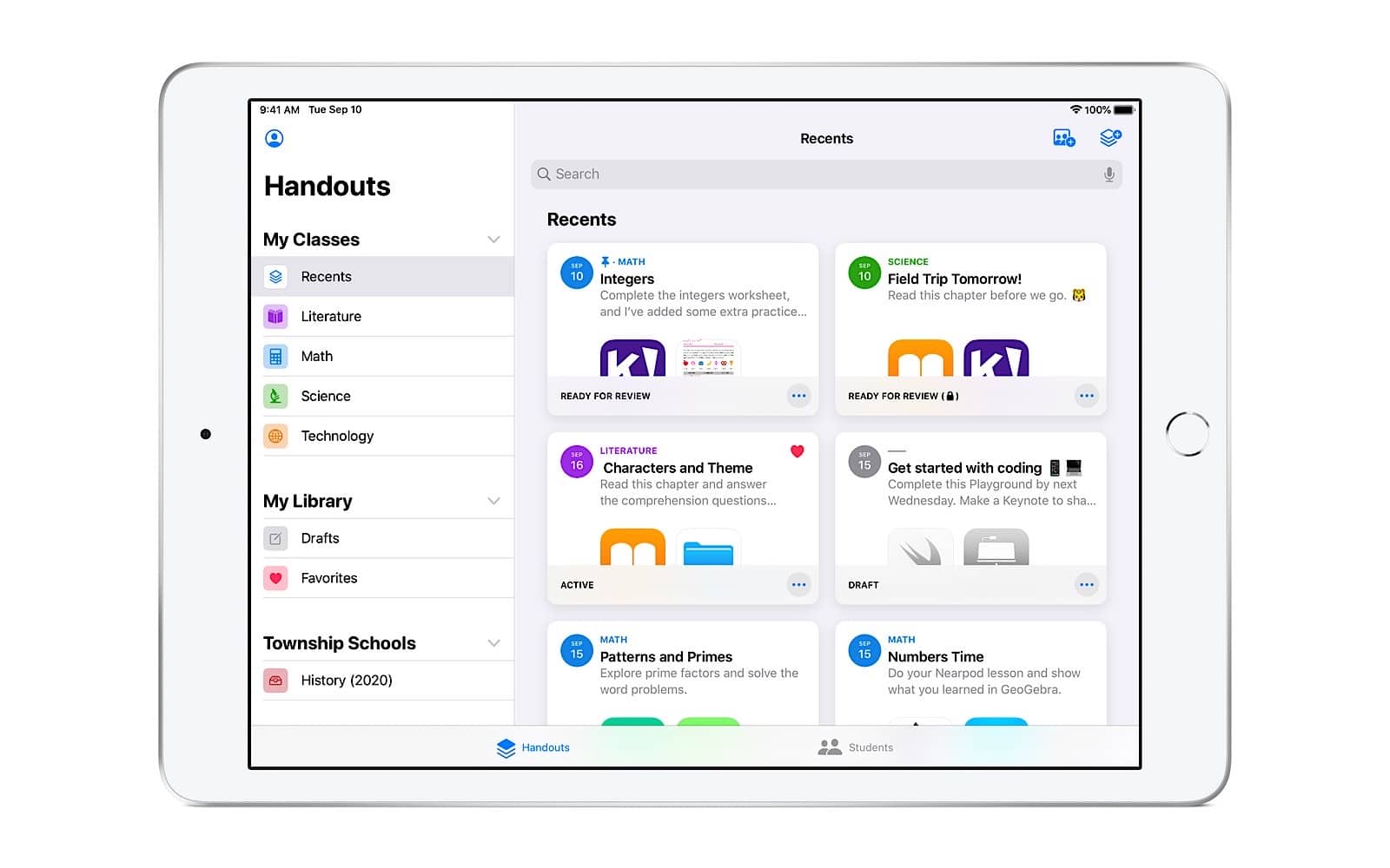 Apple gets back to class with Classroom, Classwork apps – Pickr