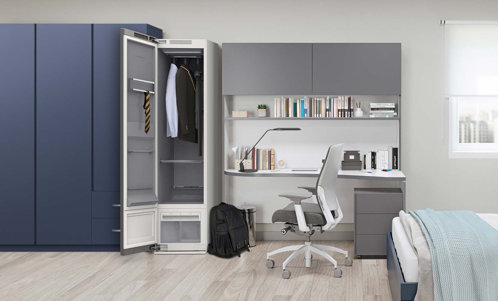 Samsung refreshes your clothes with a standup steamer – Pickr