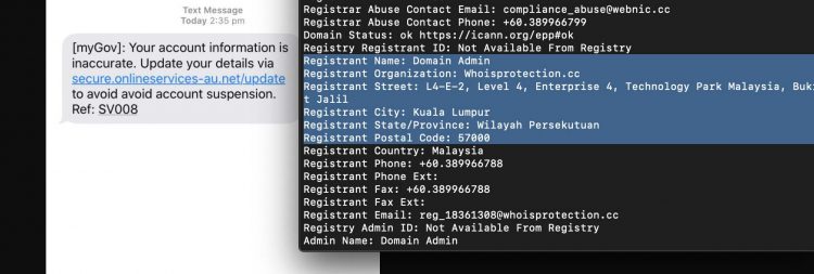 MyGov SMS scam making the rounds, don't get fooled – Pickr