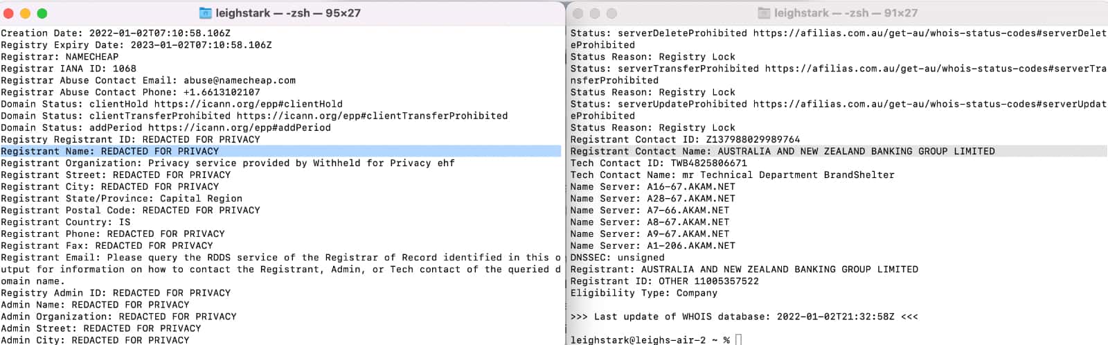 How to use WHOIS to analyse scams – Pickr