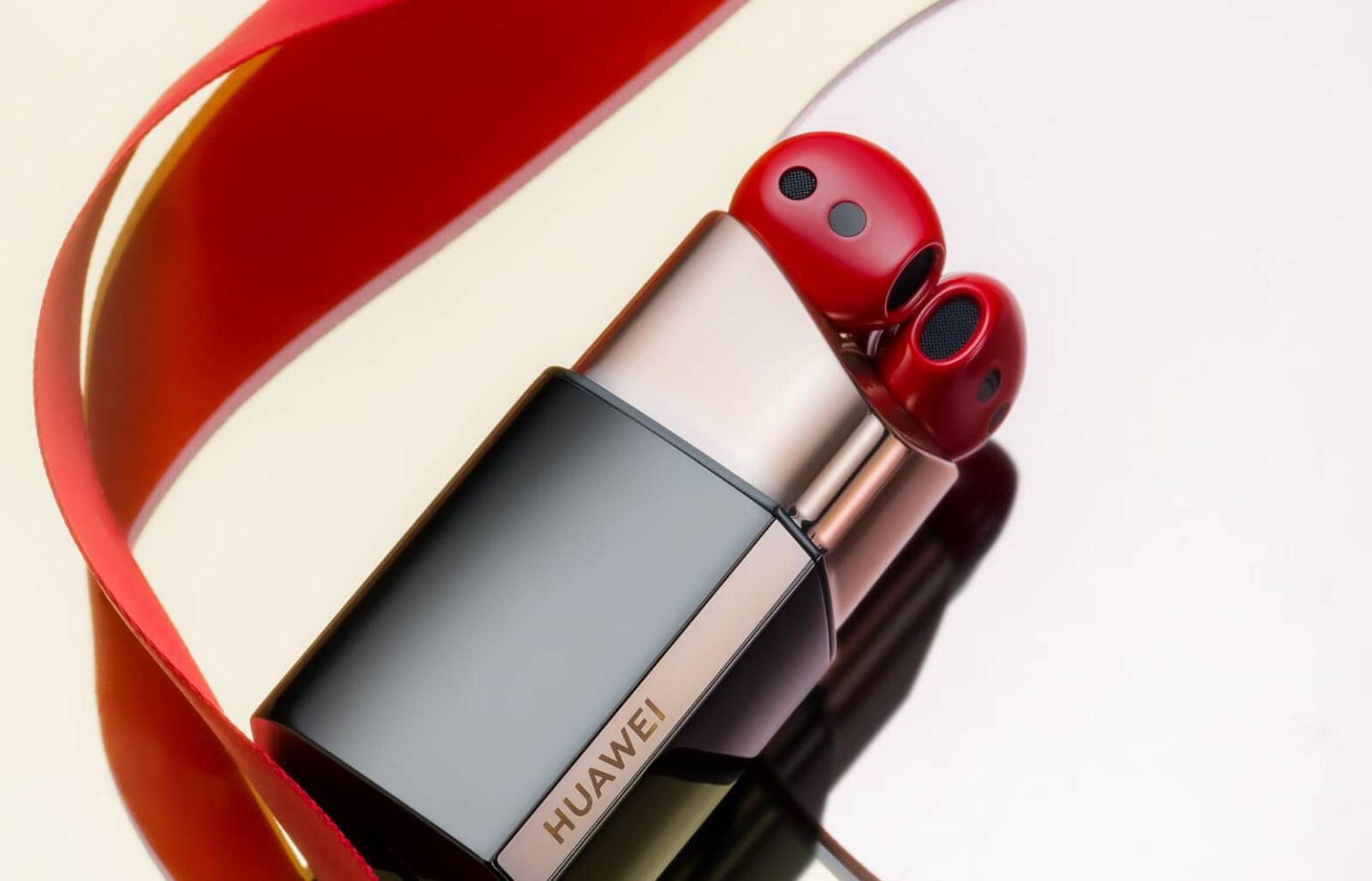 Huawei's Lipstick earbuds look red, like older tech – Pickr