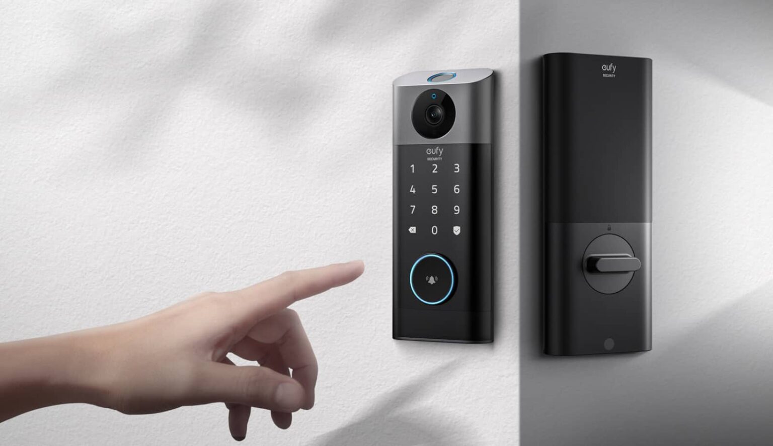 Fingers, PIN, phone set to lock doors with Eufy Smart Lock – Pickr