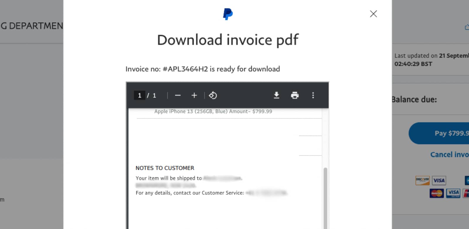Scammers send real PayPal invoices to con you into calling, how to know ...