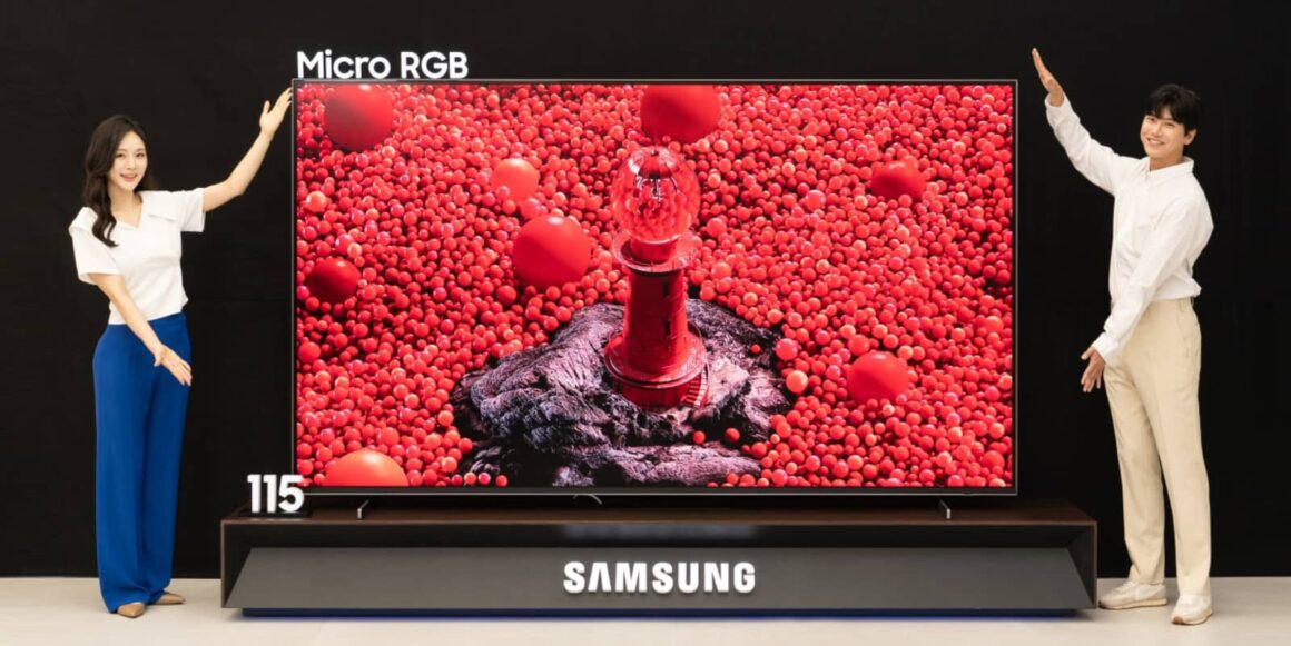 Samsung's Micro RGB TVs arrive shortly for $43K – Pickr