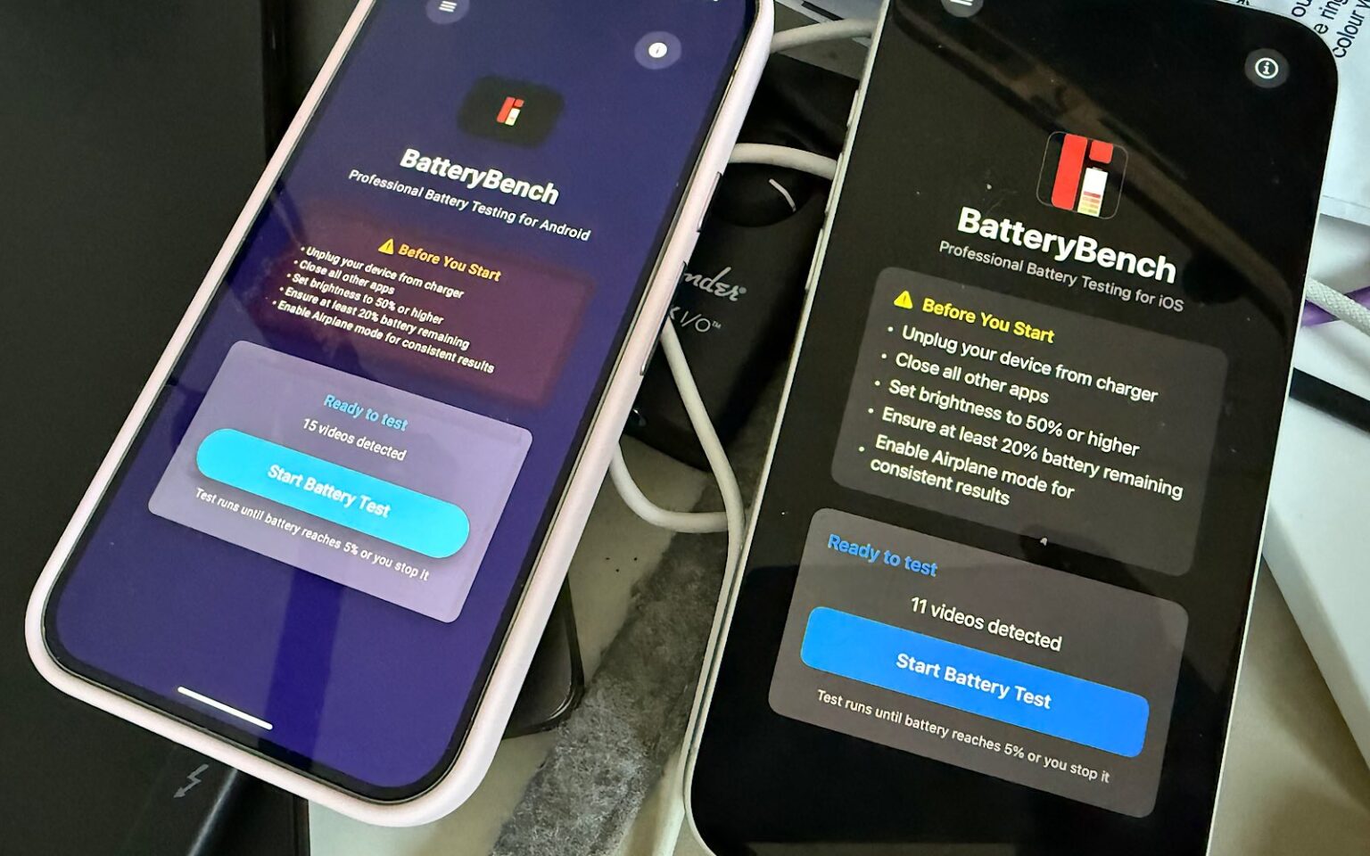 Measuring battery life more consistently – Pickr