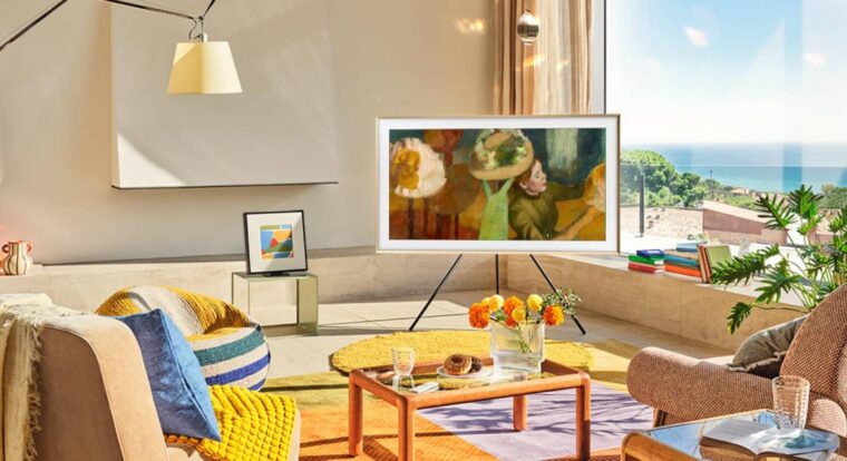 Samsung's Frame service offers art from the Louvre with ease – Pickr
