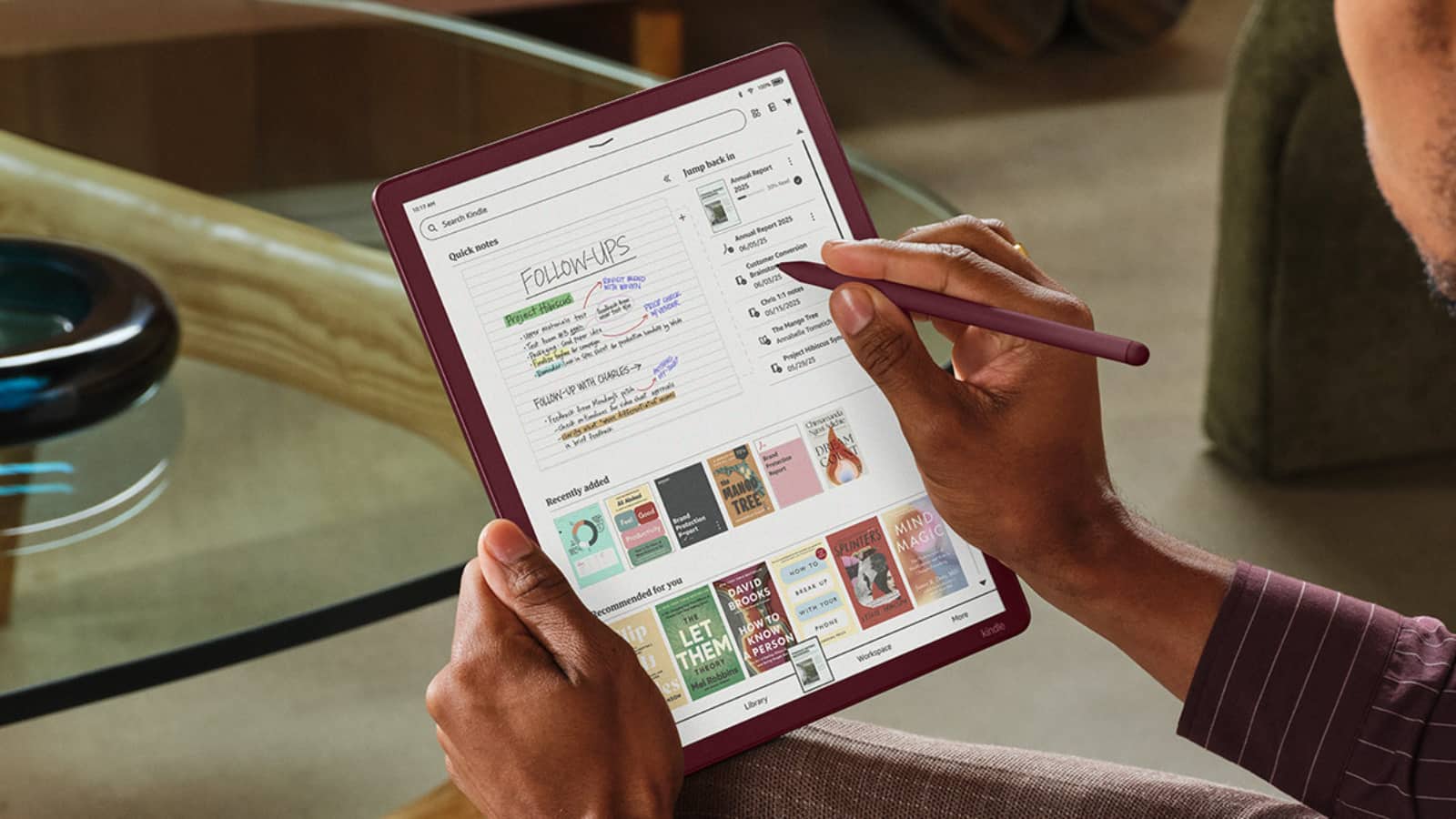 Kindle adds colour to its Scribe (at a cost) – Pickr